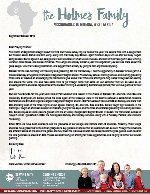 Mark Holmes Prayer Letter: Survey Trip and Conferences – FBMI